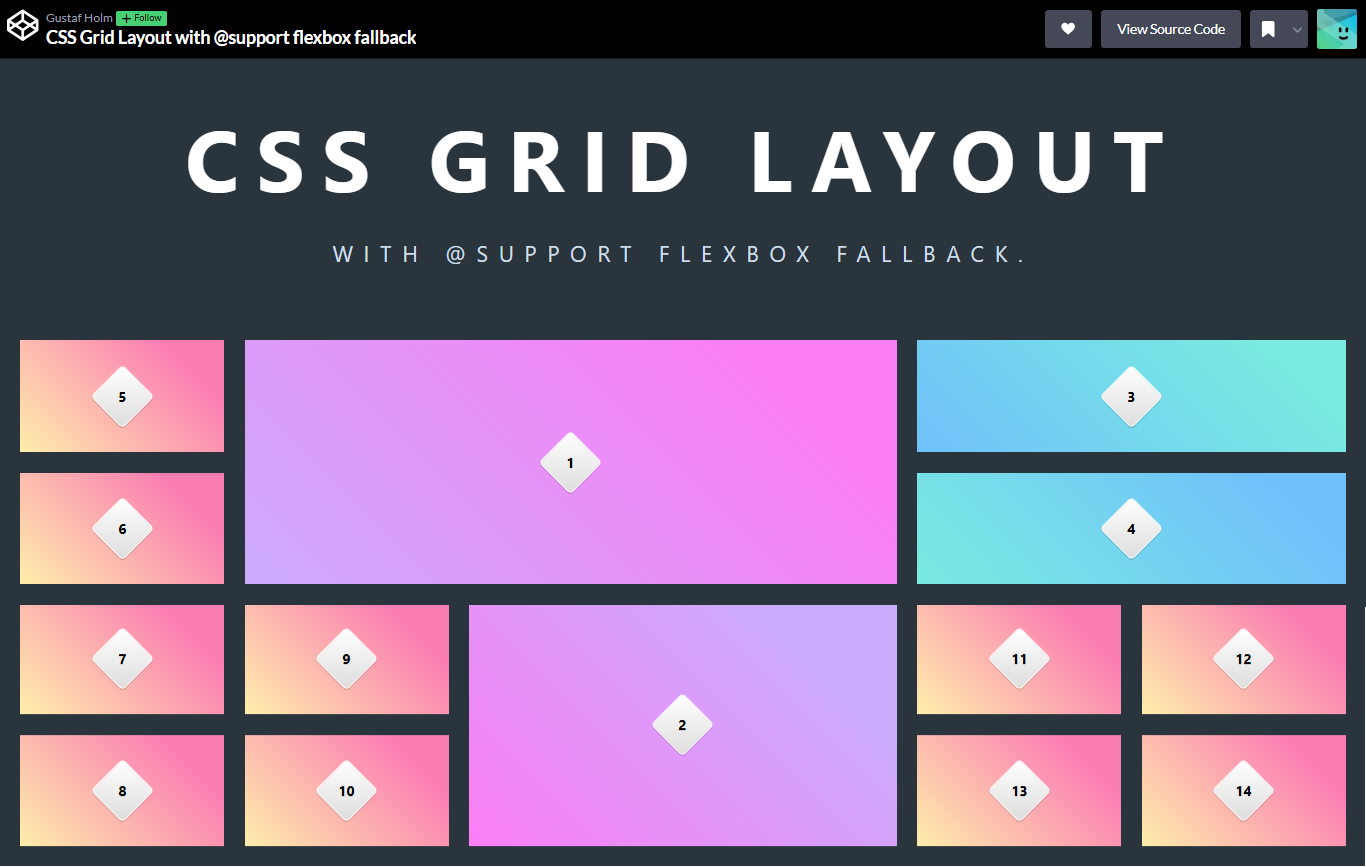 14+ CSS Grid Layouts Examples - Codepen - Codeymaze 14+ CSS Grid Layouts Examples - Codepen - Codeymaze